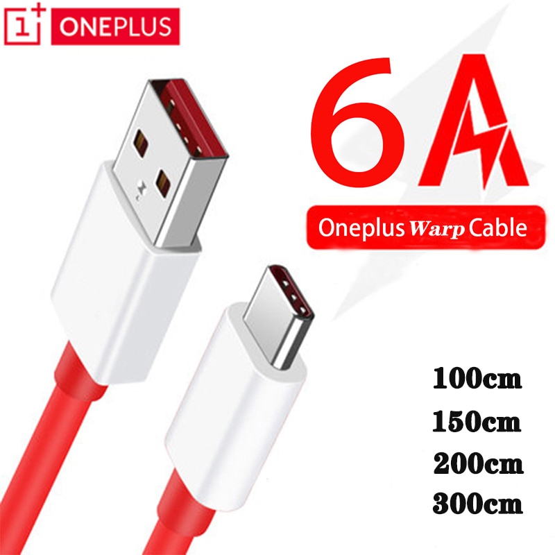 Cabo Oneplus 9 9r Nord N10 Warp Charge Type C Dash Cable 6a Para One