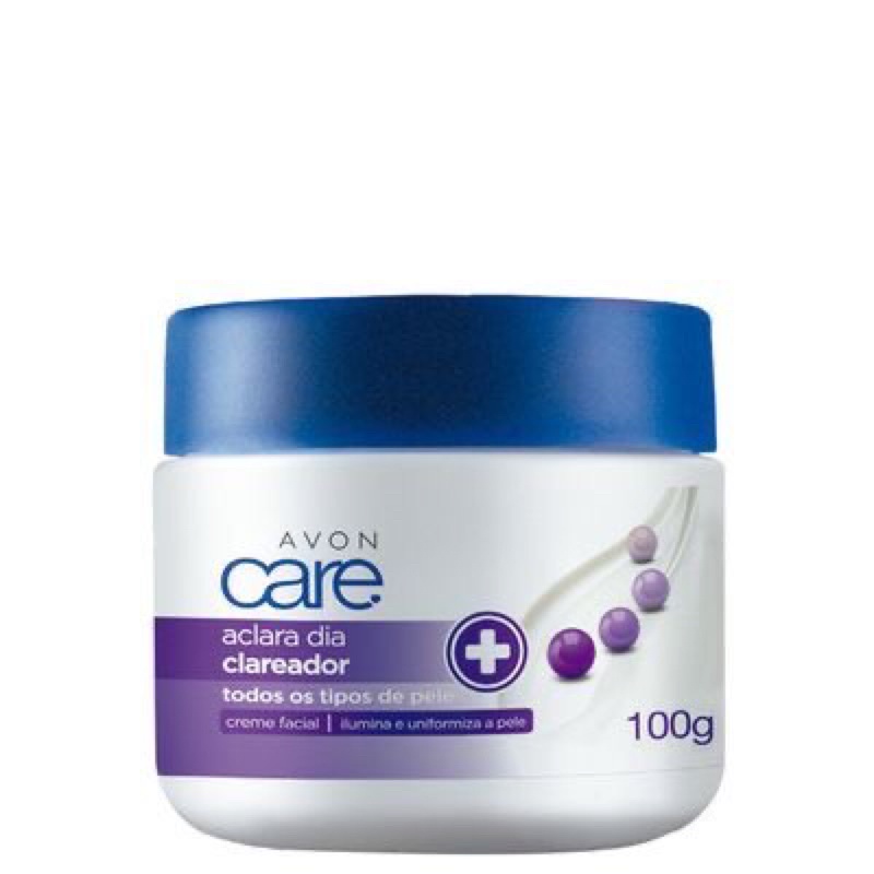 Creme Facial Clareador Avon Care Aclara Dia 100g | Shopee Brasil
