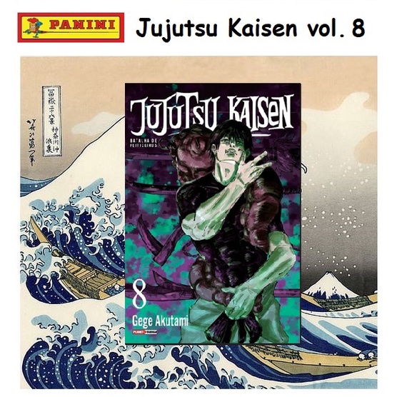Mangá Jujutsu Kaisen Vol. 8 Panini (Lacrado) | Shopee Brasil