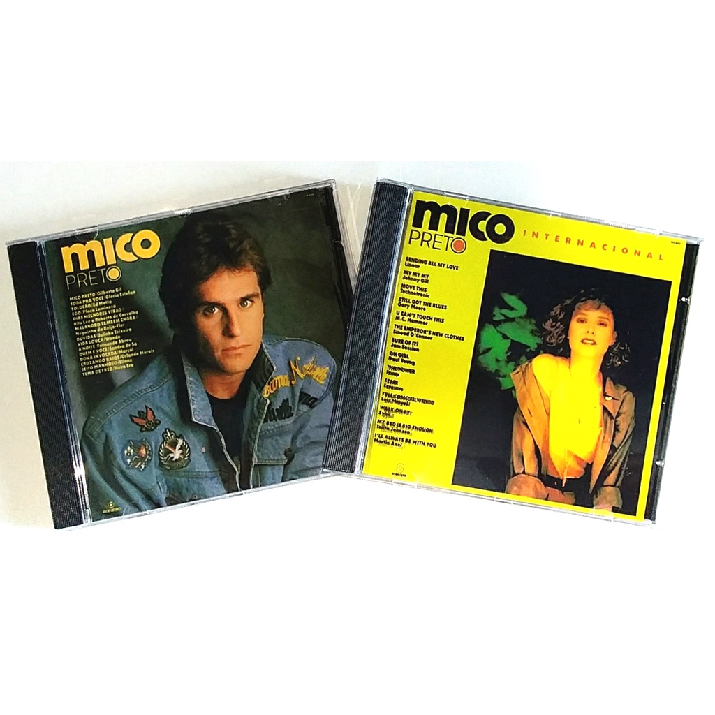 Cd Mico Preto (1990) - Nacional / Internacional - REMASTERIZADO TRILHAS & AFINS | Shopee Brasil