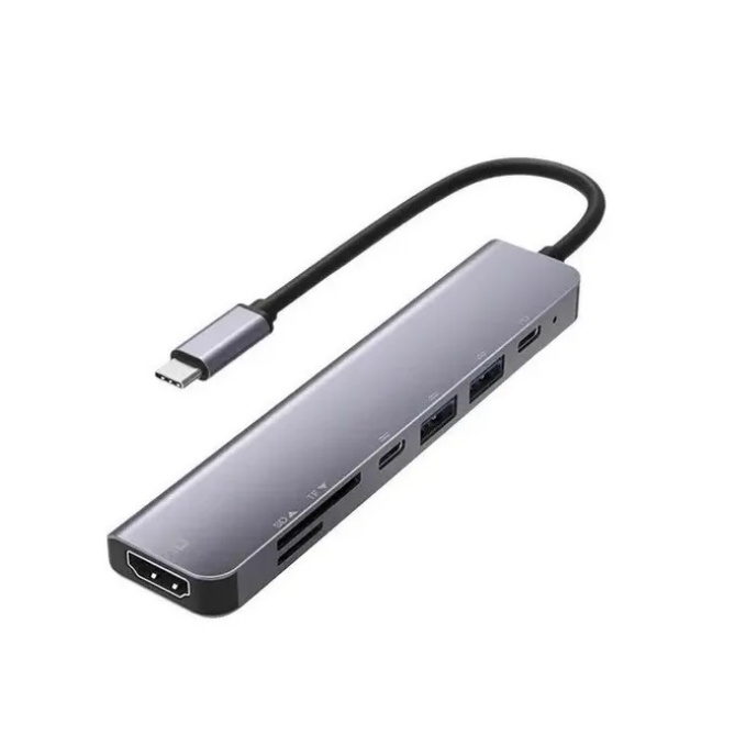 Hub Usb C 7 Em 1 Samsung Dex Hdmi Macbook Pro Xps Sd/tf TOMATE MTV-616 ...