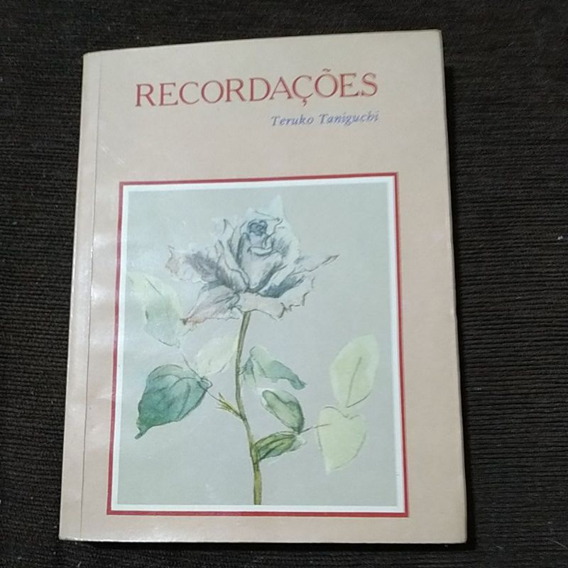 Livro Recordações , Teruko Taniguchi - 2 i | Shopee Brasil