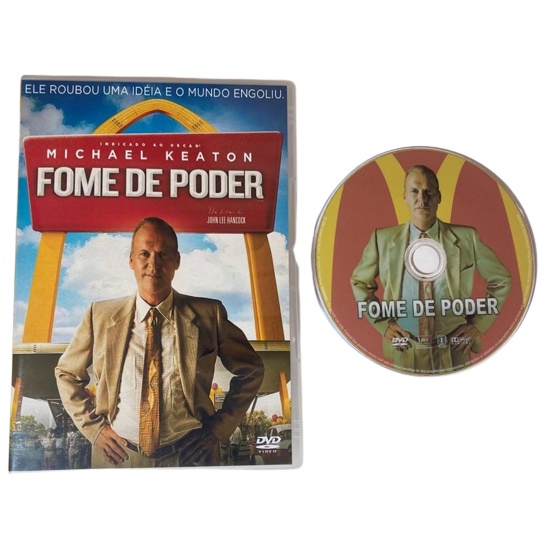 DVD - Fome de Poder - Dublado e Legendado | Shopee Brasil