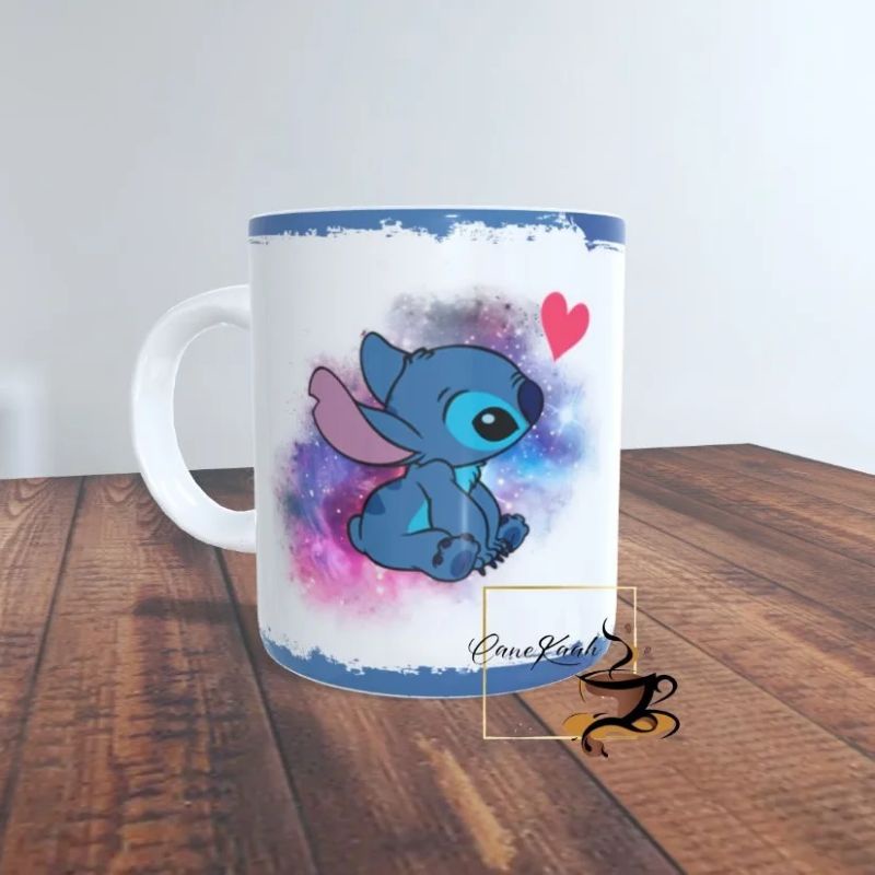 Caneca Stitch - Disney - Lilo e stitch | Shopee Brasil