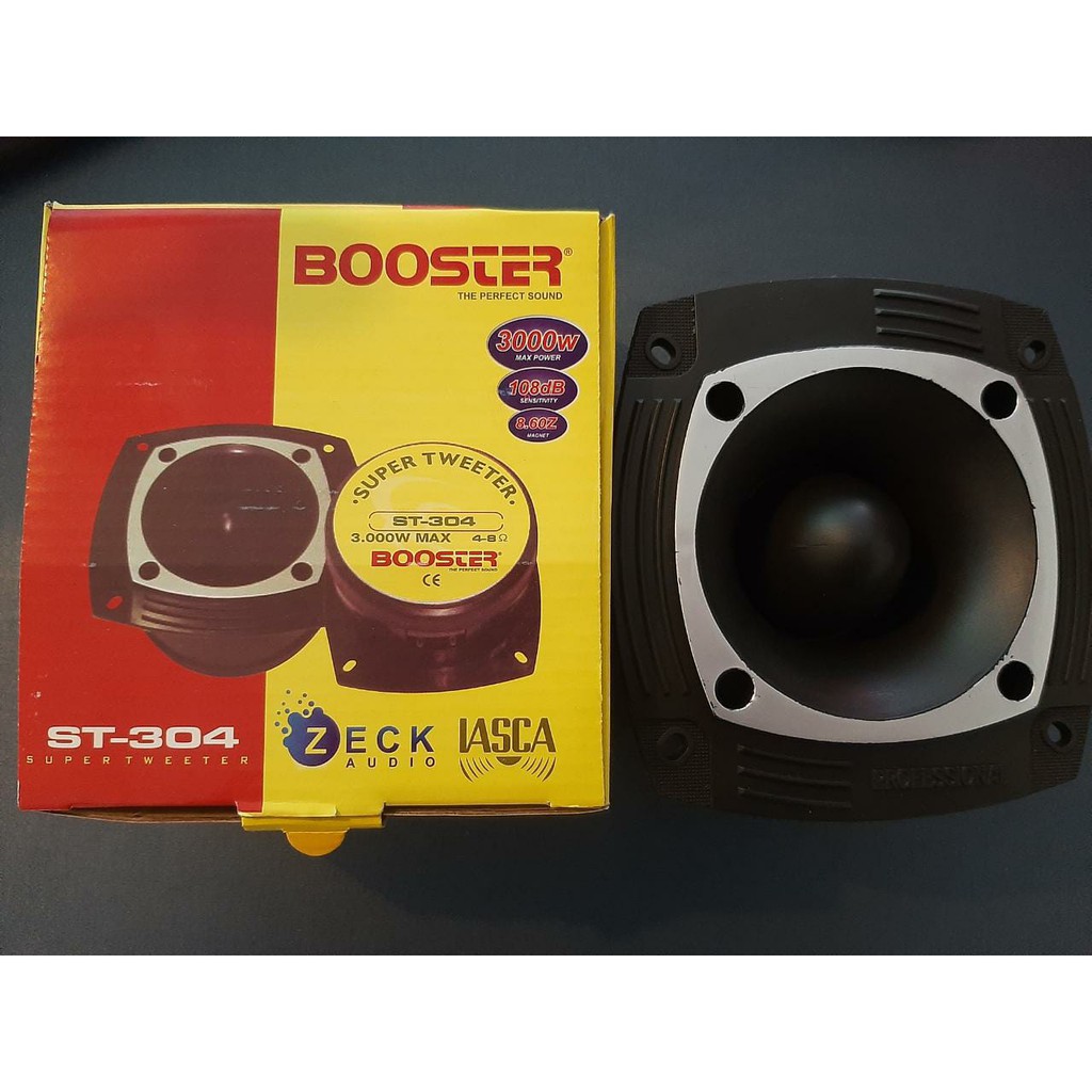 Super Tweeter ST304 Booster Buster PRETO | Shopee Brasil