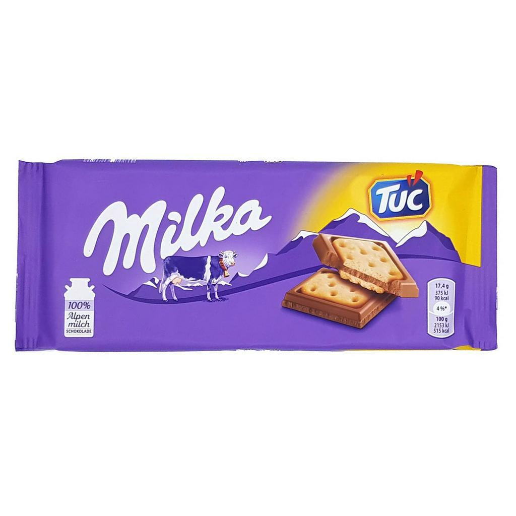 Chocolate Milka TUC 87g | Shopee Brasil