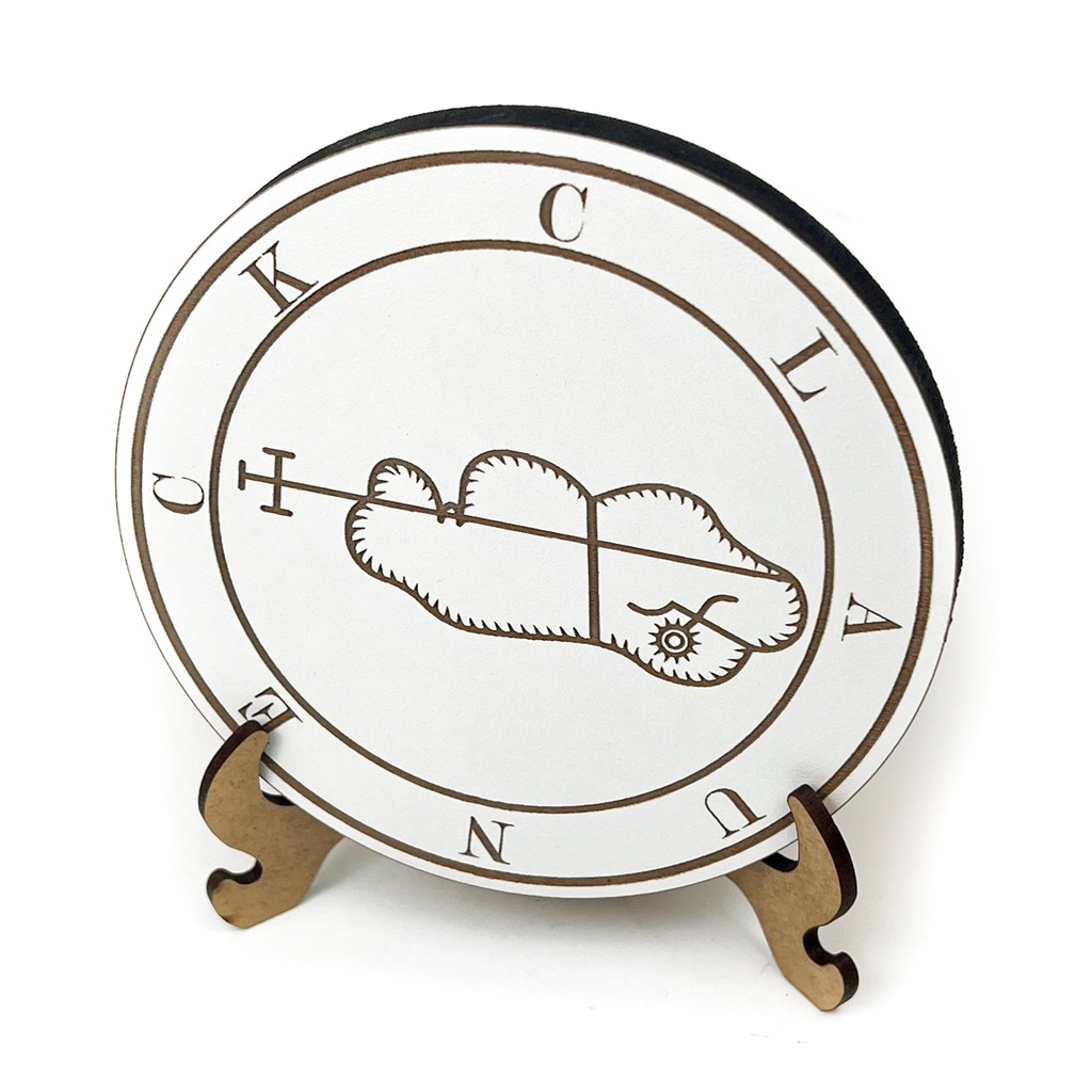 Sigilo De Clauneck Em Mdf 12 Cm Ocultismo Goetia Ritual | Shopee Brasil