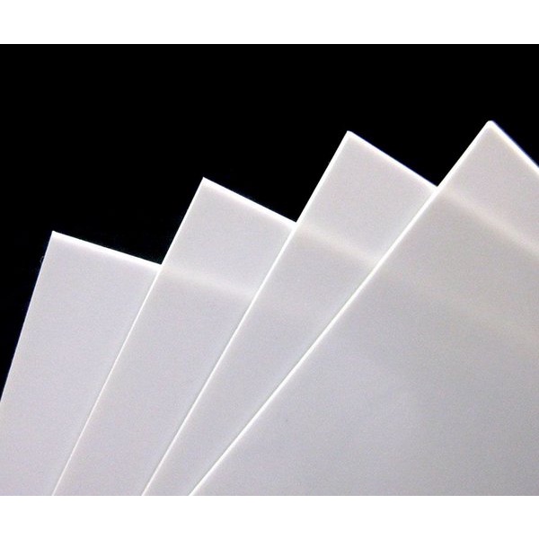 Chapa Ps Poliestireno Branco 25cm X 25cm X 2mm | Shopee Brasil