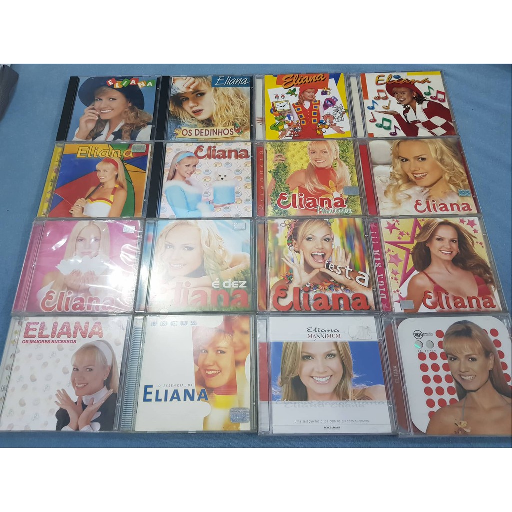 CD Eliana - 16 CDs (Diga Sim, 1993 e outros) | Shopee Brasil