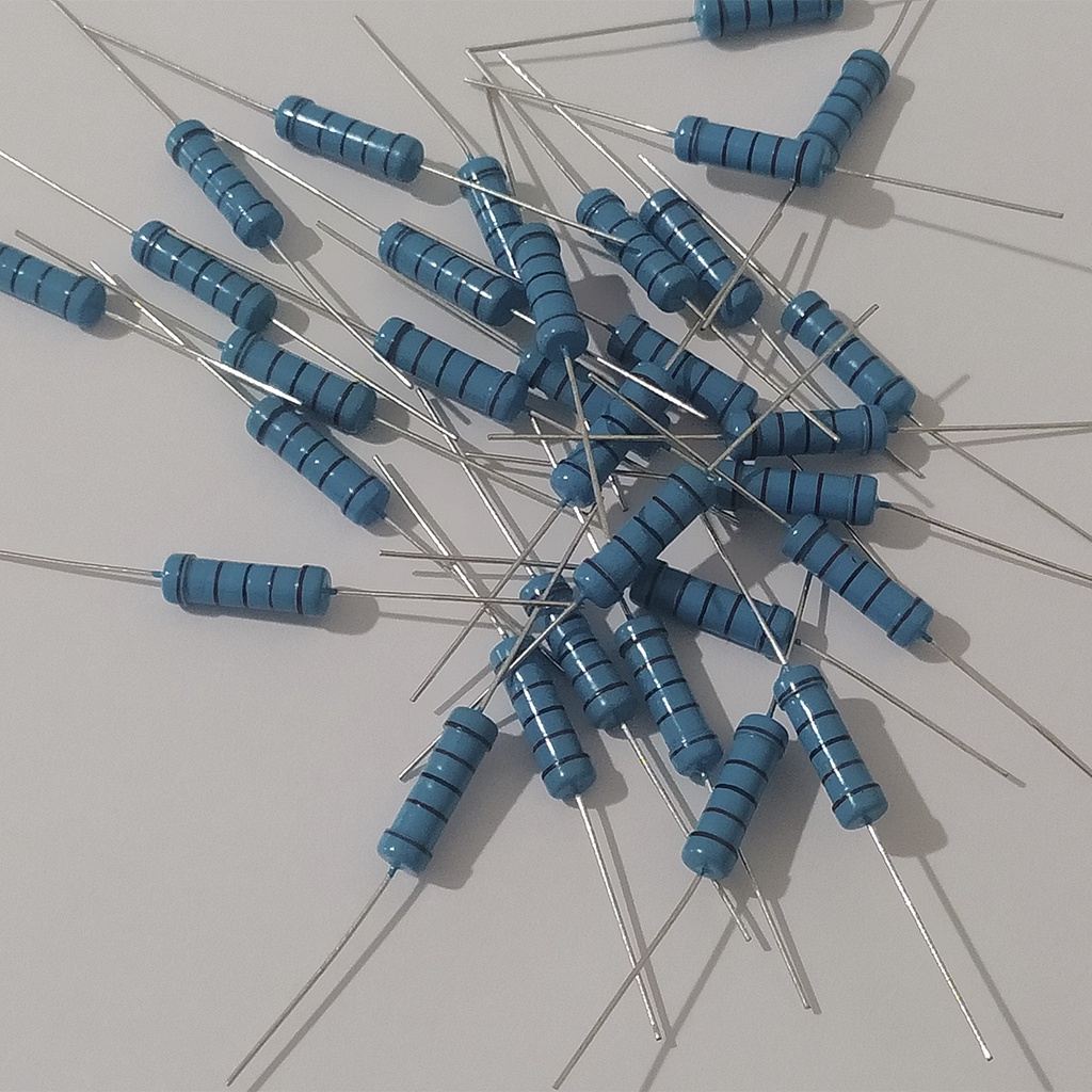 1 unidade Resistor 2W e 1por cento 100R ou 22R ou 1.2K ou 100K Hobbies ...