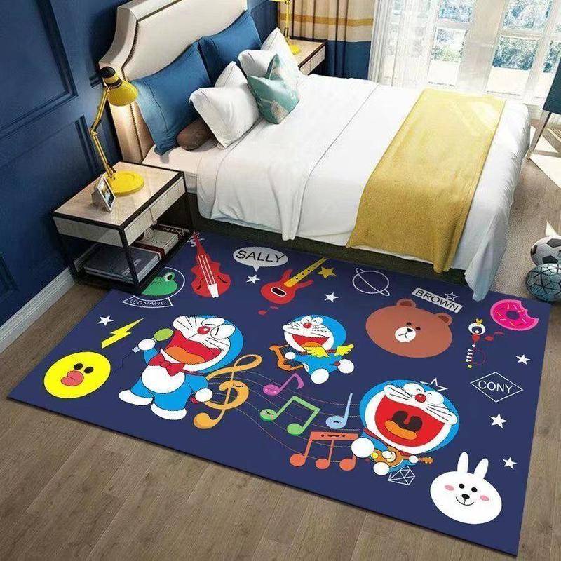 Tapete de cama para crianças Alcatifa Doraemon de valor Ultra-alto cp ...