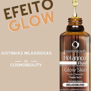 MELANNOX FLUID GLOW SKIN - Fluido Clareador Cosmobeauty - 30ml | Shopee ...