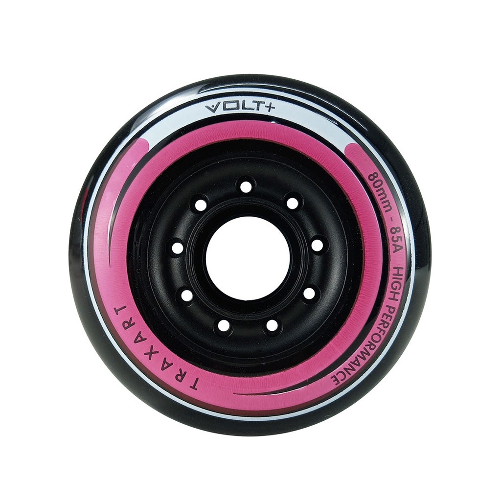 Jogo de 4 Rodas para Patins Freestyle Traxart Volt + Rosa 80mm 85A ...