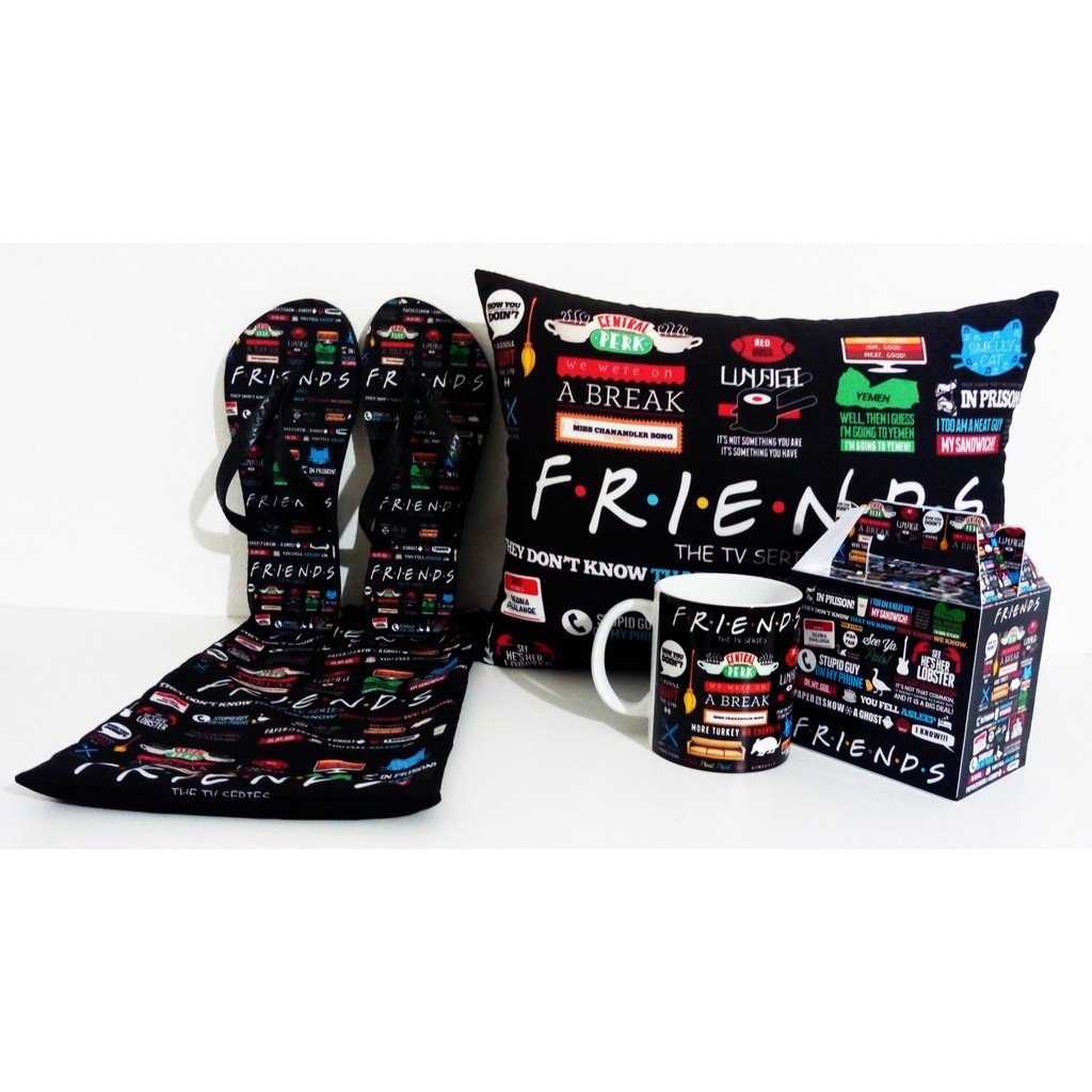 Kit Friends com Chinelo | Shopee Brasil