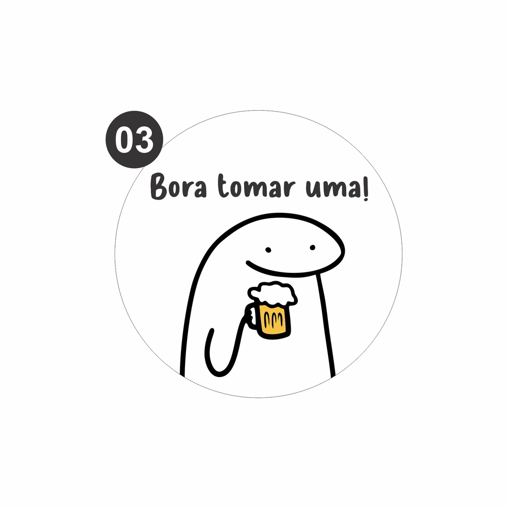 100 Adesivos Redondos Flork Meme Obrigada pela Compra Etiquetas ...