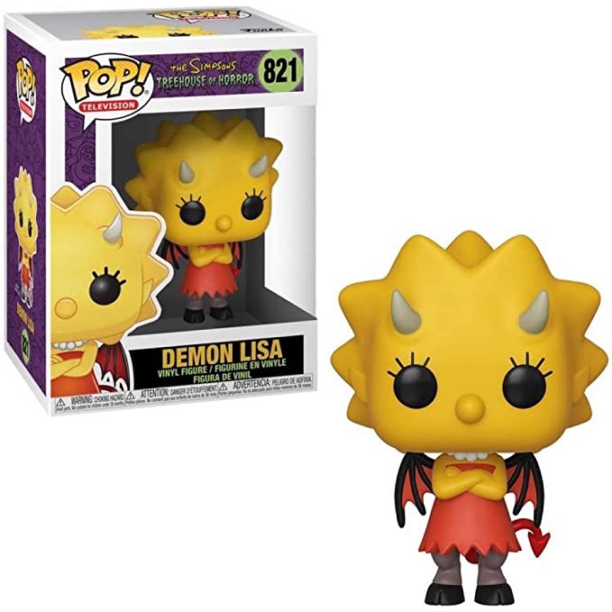 Funko Pop Simpsons Original Demon Lisa | Shopee Brasil
