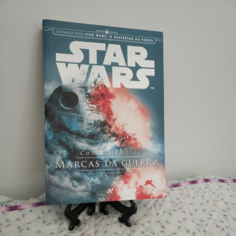 livro novo star wars marcas da guerra - chuck wendig (trilogia ...