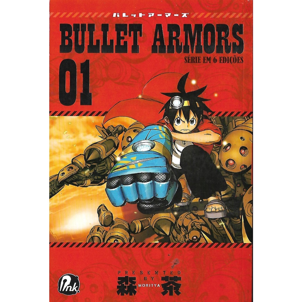 Mangá Bullet Armors Lote Dos Volumes 1 a 6 | Shopee Brasil