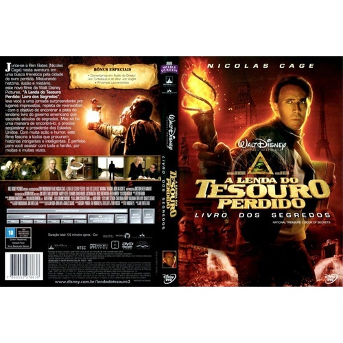 A Lenda Do Tesouro Perdido - Livro Dos Segredos | Shopee Brasil