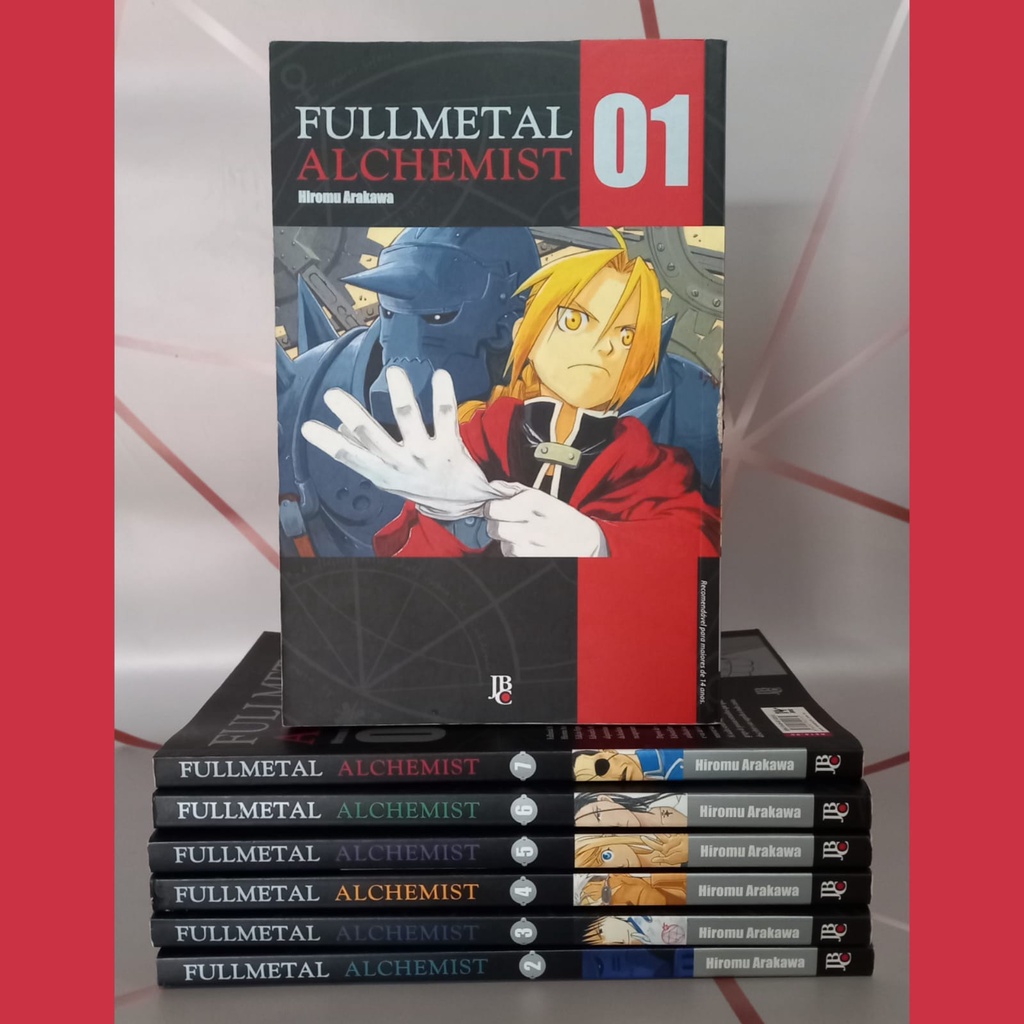 Fullmetal Alchemist VOL 1 ao 7 (2ª edição- Especial) | Shopee Brasil