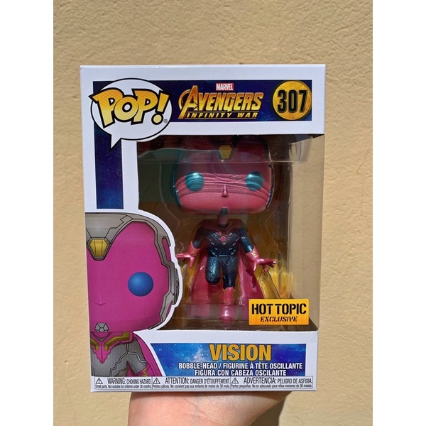 Funko pop! Marvel Avengers infinity war: Vision #307 Hot Funko pop! Marvel Avengers infinity war: Vision #307 Hot