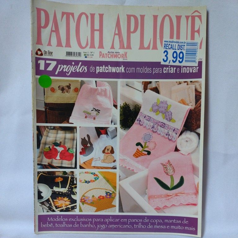 Revista Patch Aplique | Shopee Brasil
