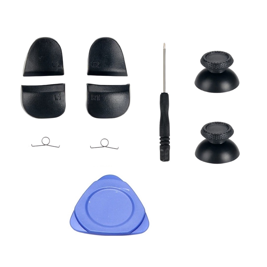 Kt 2 Botões Direcionais Controle Ps5 Dualsense Chave Espátula Kit R2 L2 ...