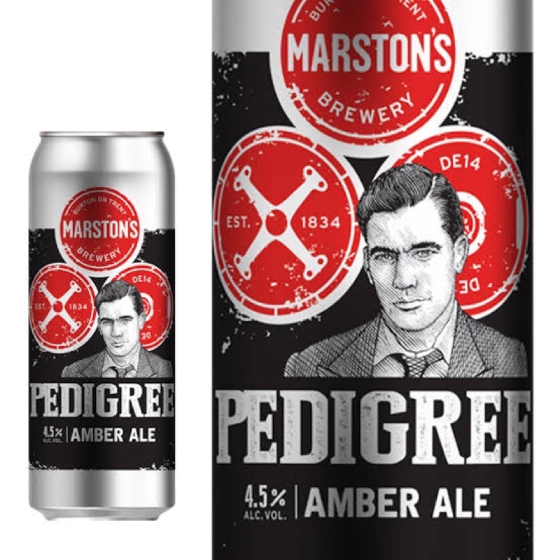 CERVEJA MARSTON'S PEDIGREE AMBER ALE LATA 500ML | Shopee Brasil