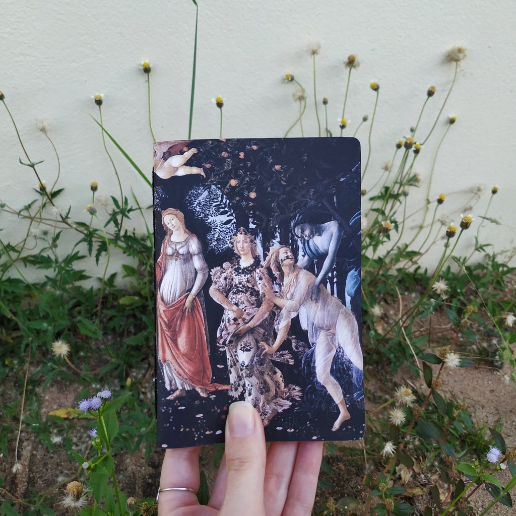 CADERNO / SKETCHBOOK Botticelli A Primavera A6 - Obras de Arte - ART ...