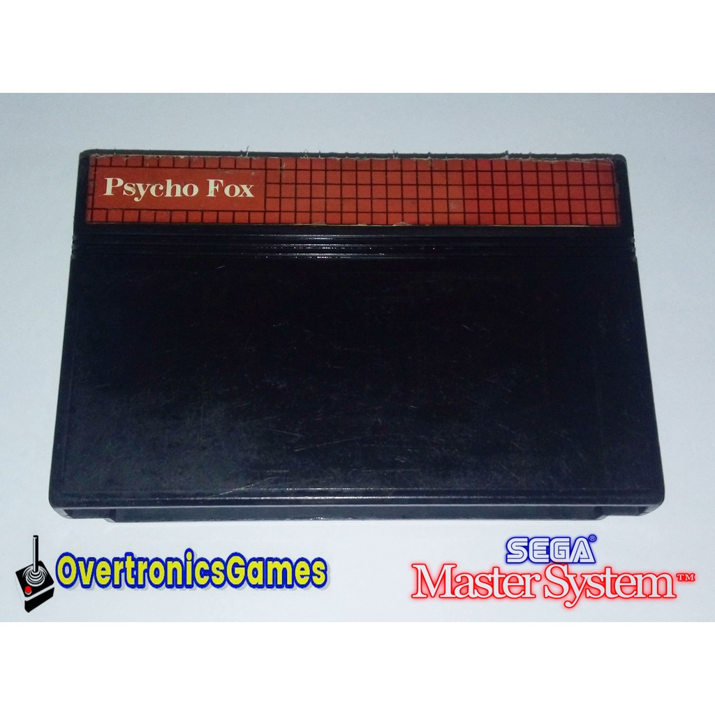 Jogo Psycho Fox - Cartucho Original Tectoy Master System | Shopee Brasil