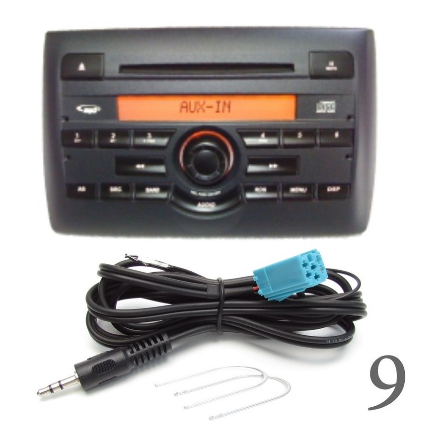 Cabo Auxiliar Para Cd Do Fiat Stilo com Chaves para Remocao do Radio ...