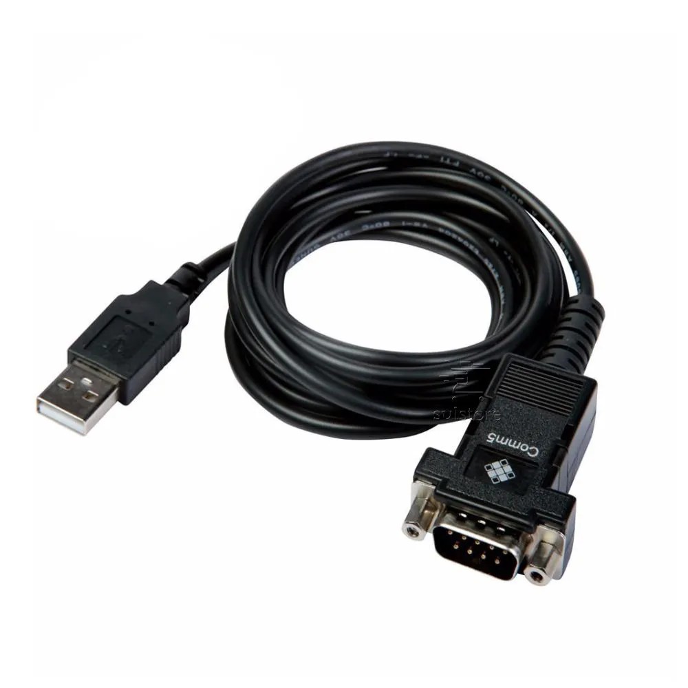 Cabo Conversor Adaptador USB Serial RS232 Comm5 1S-USB FTDI | Shopee Brasil