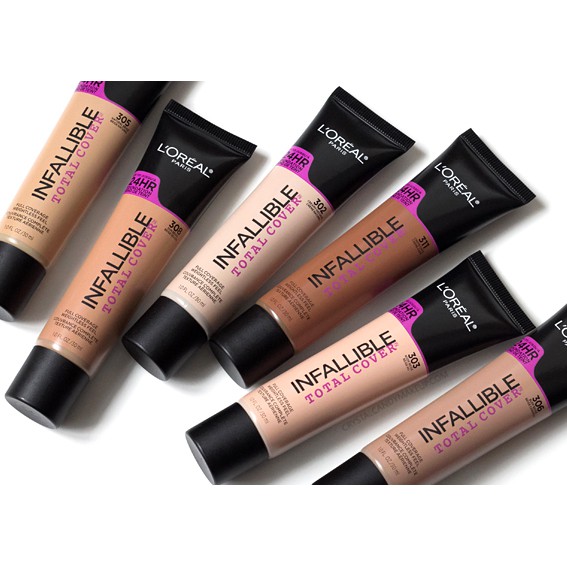Base Loreal Infalible Total Cover ORIGINAL | Shopee Brasil