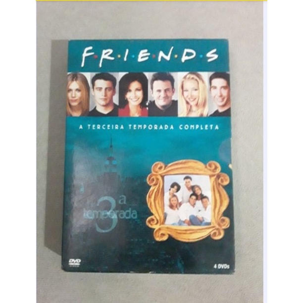 Dvd Friends Temporada 3 - Completa | Shopee Brasil