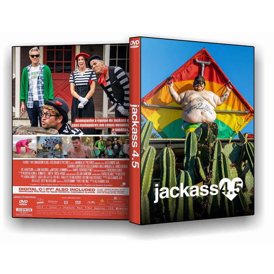 Dvd Jackass 4.5 (2022) | Shopee Brasil