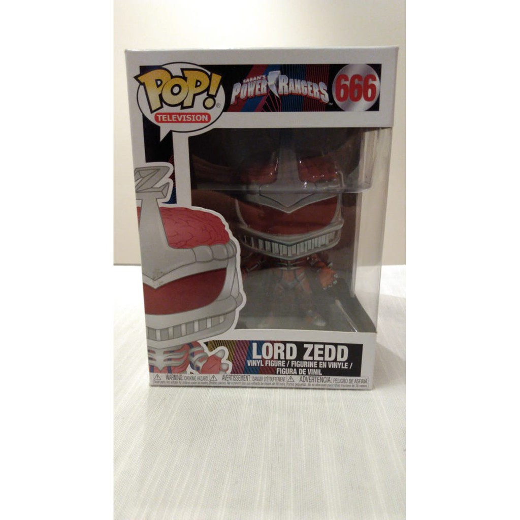 FUNKO POP! - Lord Zedd - 666 - Power Rangers - Original e Novo ...