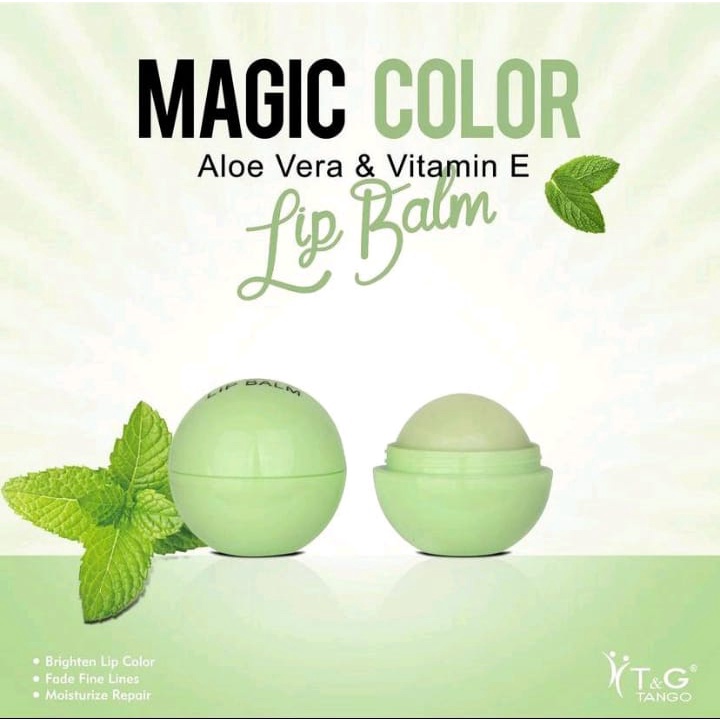 Lip balm magic color sabores hidratante labial - T&G tango | Shopee Brasil