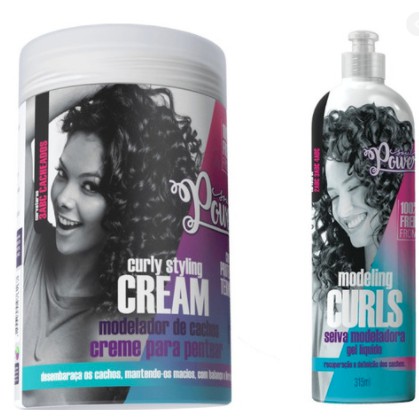 Kit Soul Power Cachos Definidos - 1 Curly Styling Cream 800 ml + 1 ...