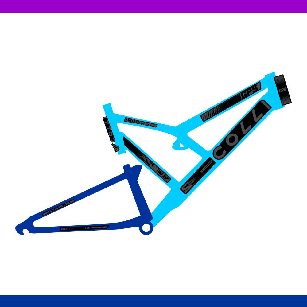 Adesivo Quadro bike Colli GPS 26 | Shopee Brasil