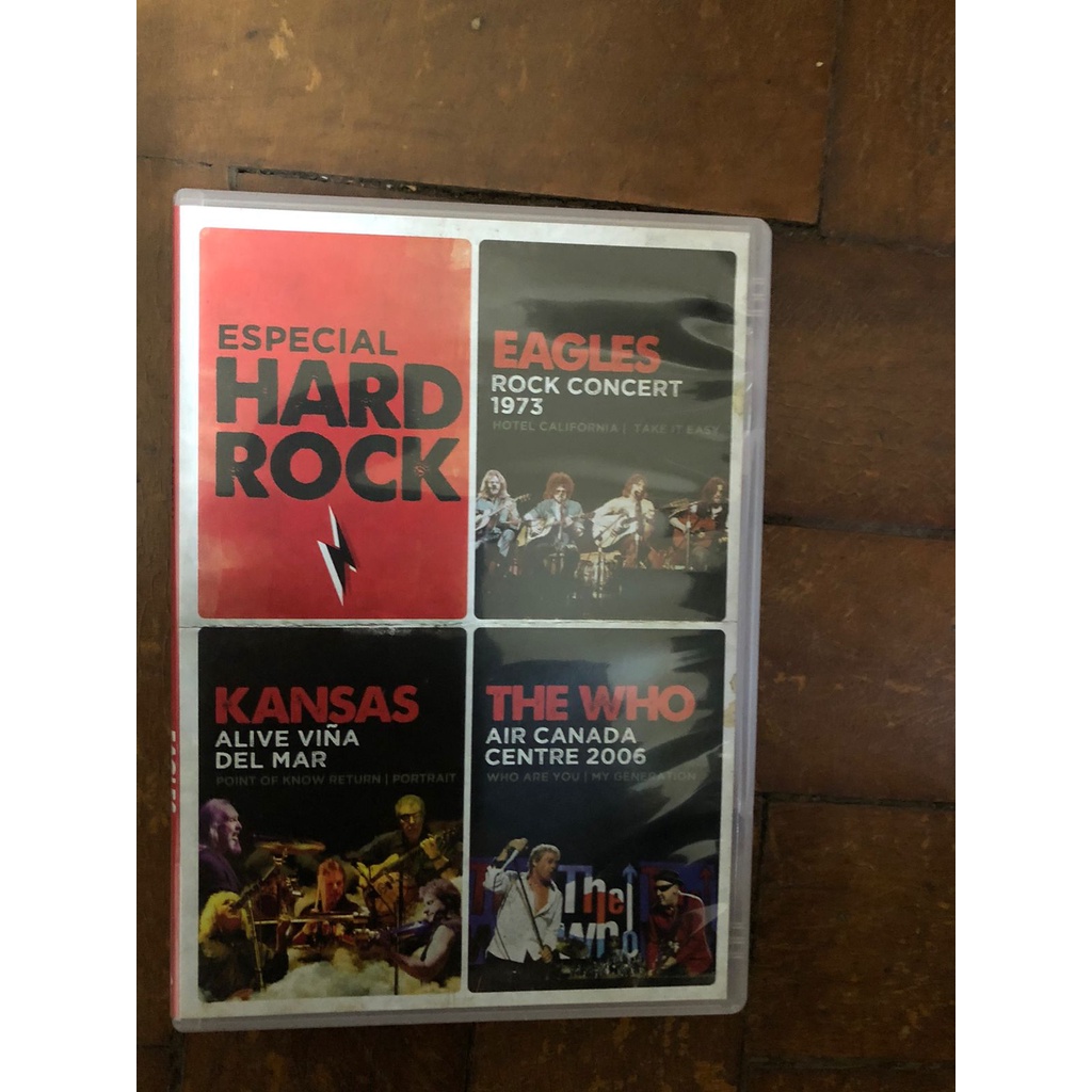 DVD ESPECIAL HARD ROCK | Shopee Brasil