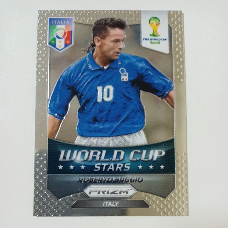 Card Prizm Stars Copa 14 Roberto Baggio | Shopee Brasil