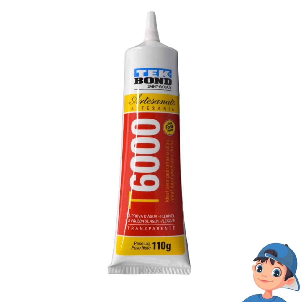 Cola TekBond Permanente T6000 110g | Shopee Brasil