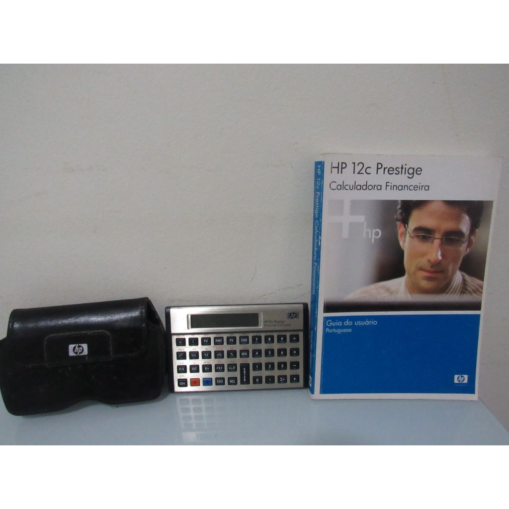 Calculadora Financeira HP 12c Prestige (Manual e capa incluídos ...