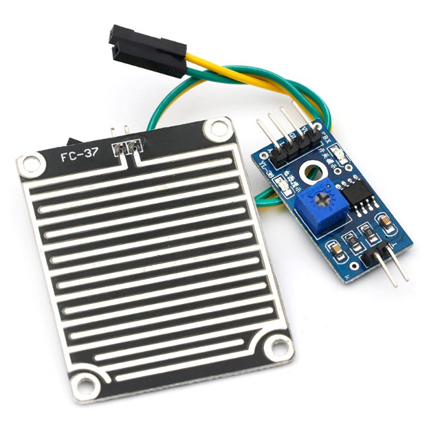 Módulo Sensor de Chuva / Detector de Chuva / Umidade com Cabo para Arduino - Eletrônica ...