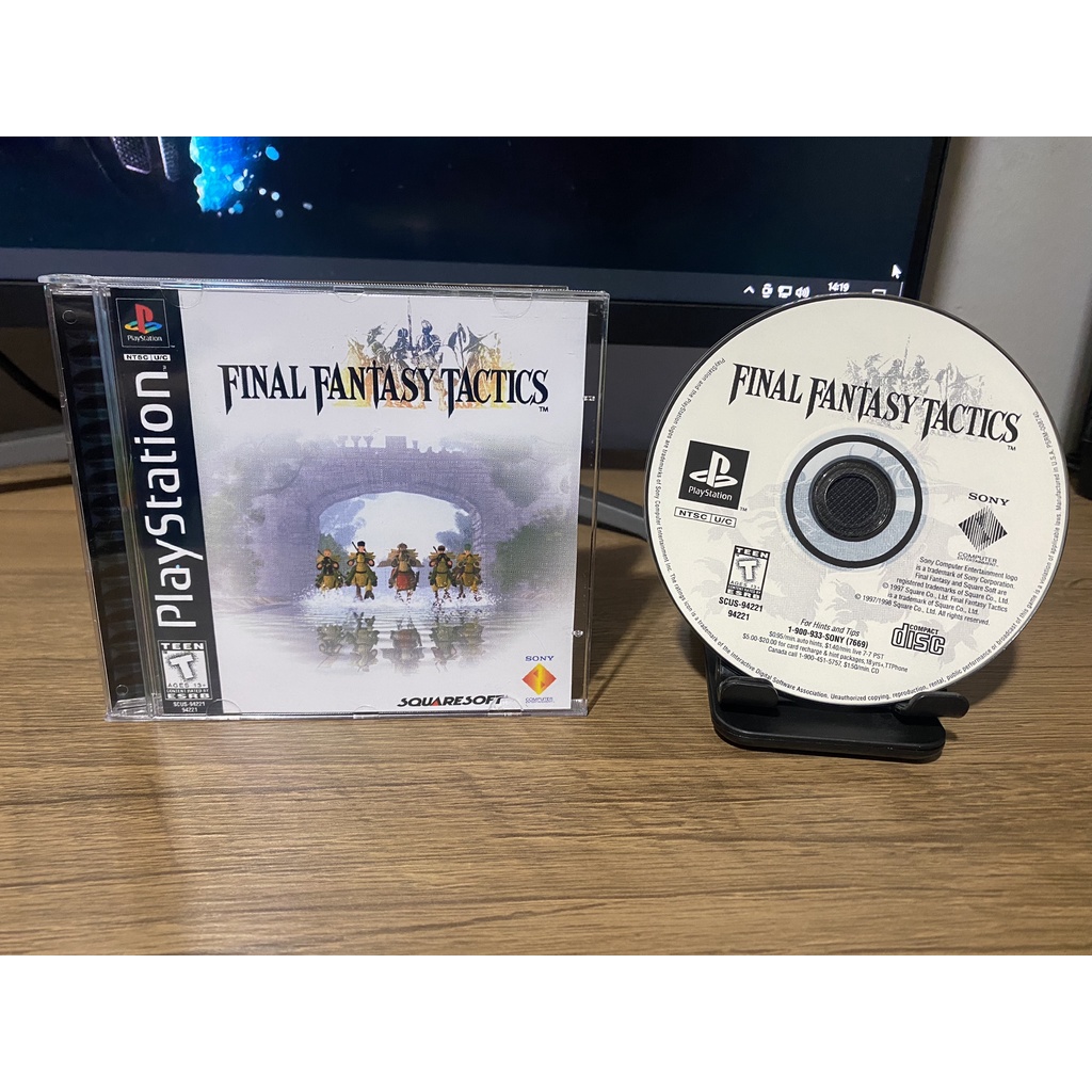 Final Fantasy Tactics para PS1 | Shopee Brasil