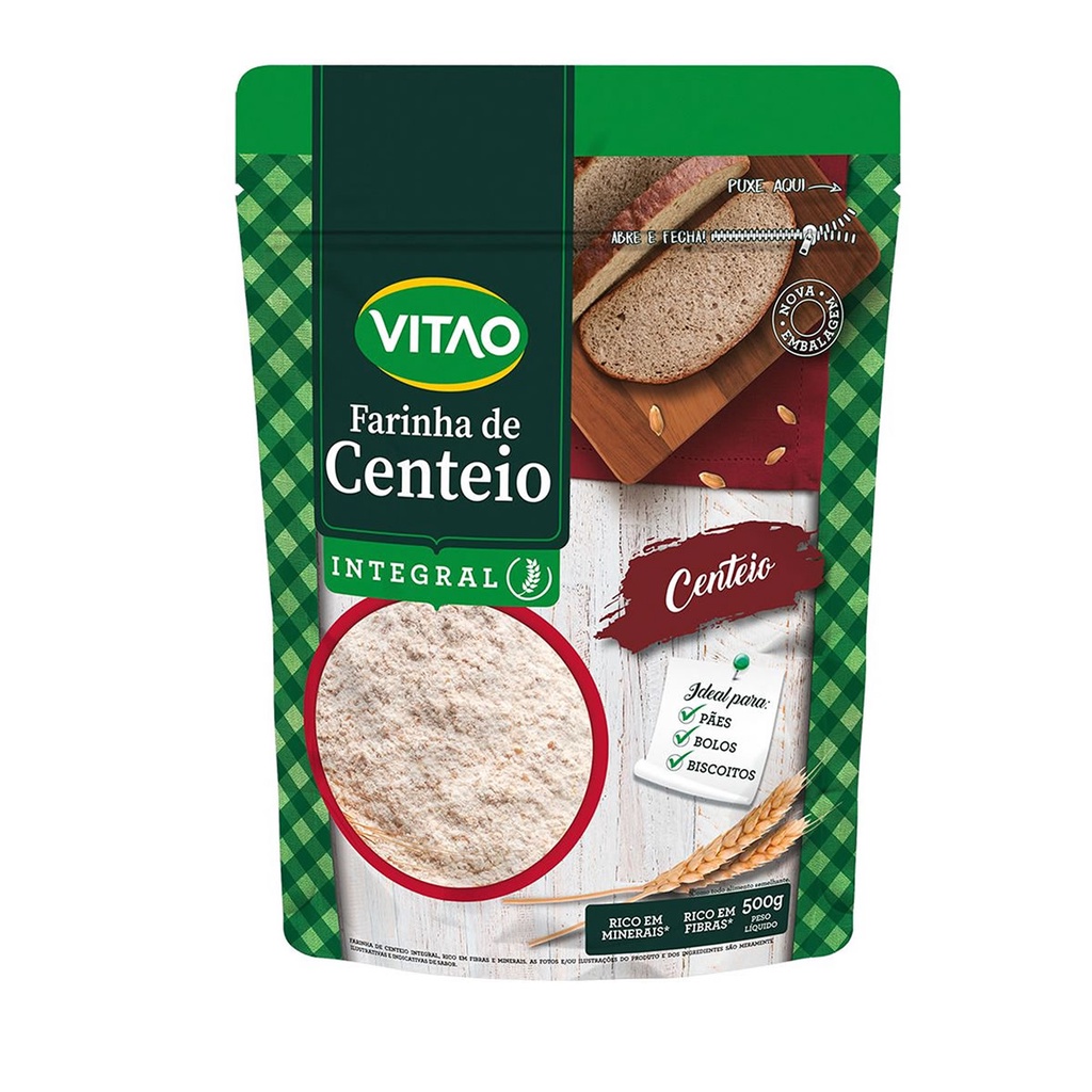 Farinha de Centeio 500g - Vitao | Shopee Brasil