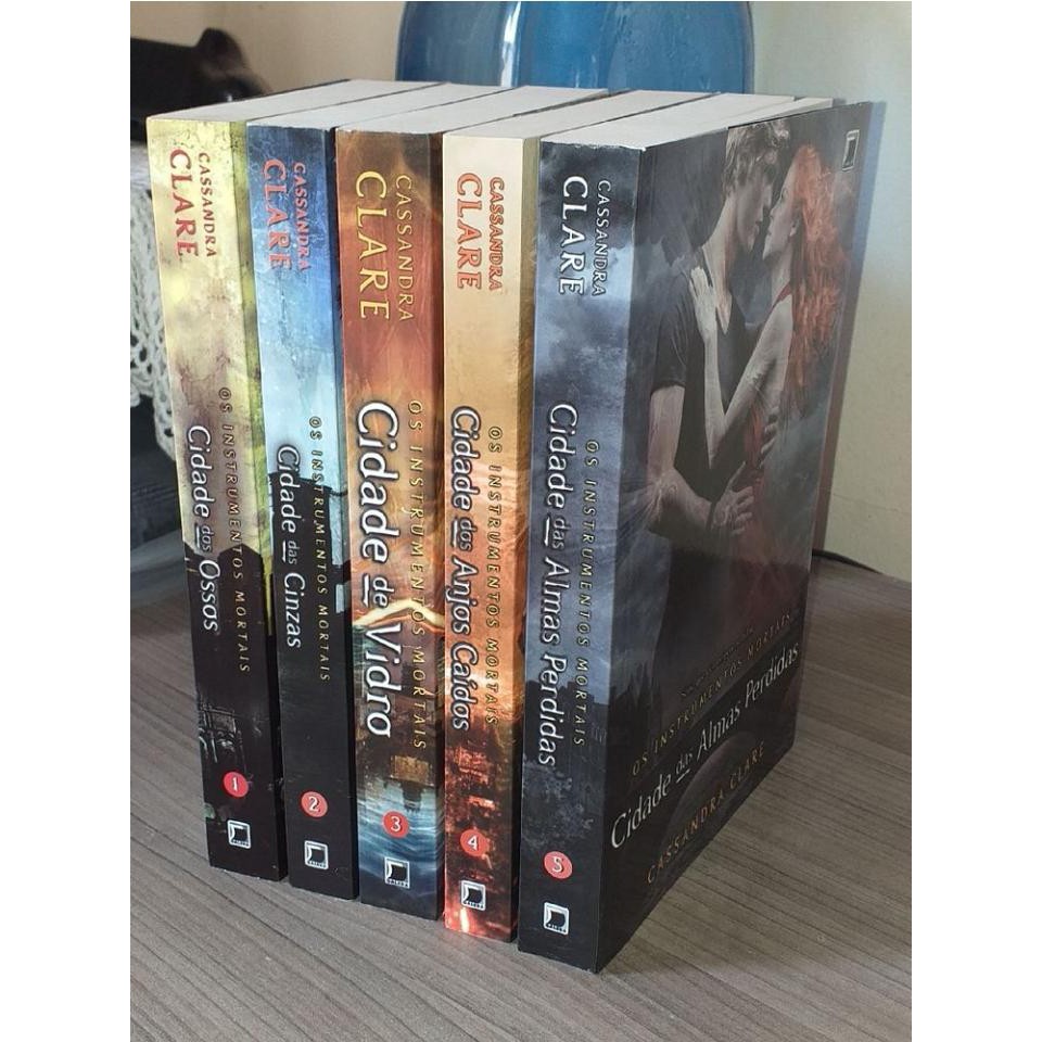Livros Os Instrumentos Mortais volume 1 ao 5 - Cassandra Clare ...