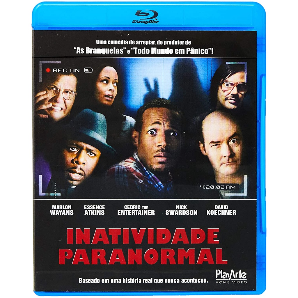 Blu-ray Inatividade Paranormal Original e Lacrado. | Shopee Brasil