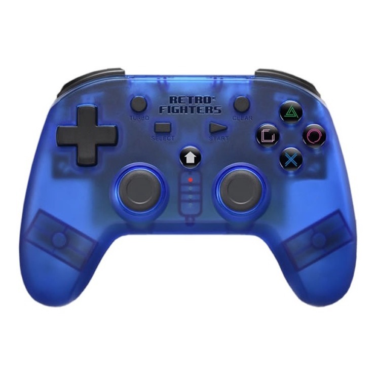 Controle Defender Wireless Pc Ps1 Ps2 Ps3 Switch Azul | Shopee Brasil