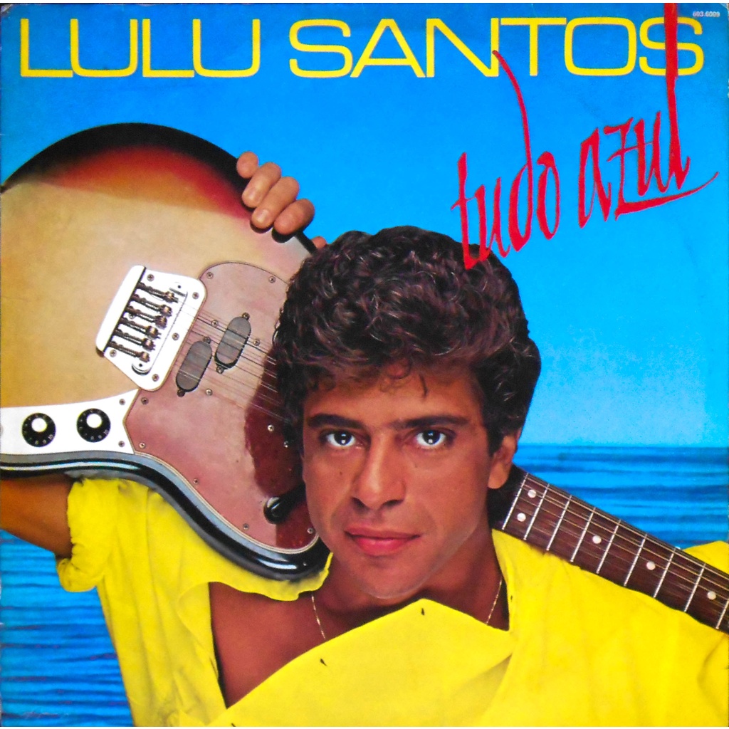 LP Lulu Santos Tudo Azul 1984 Excelente Disco De Vinil WEA | Shopee Brasil